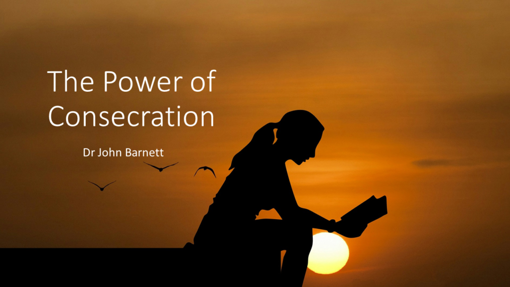 The Power Of Consecration | Discover the Book Ministries