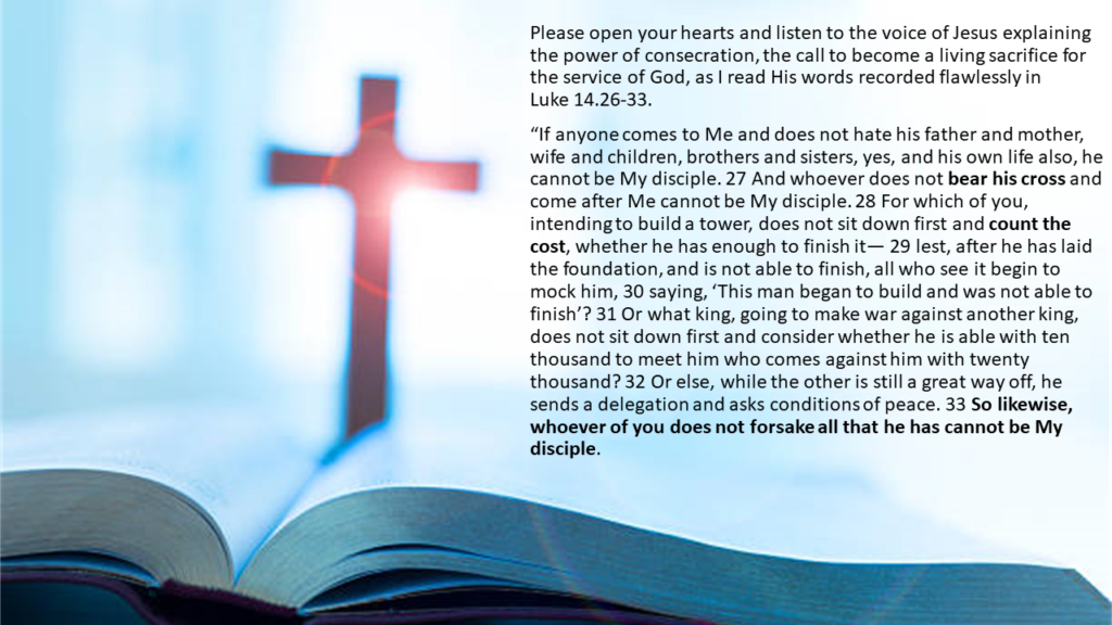 The Power Of Consecration | Discover the Book Ministries